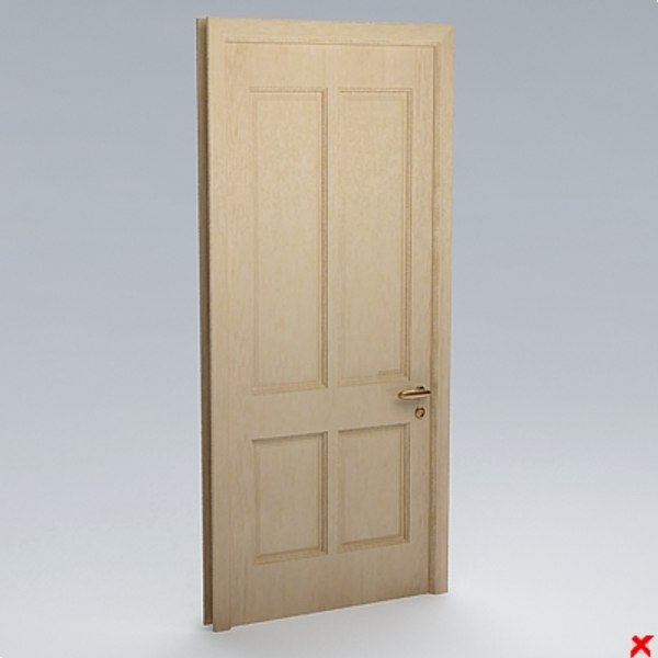 3d door model