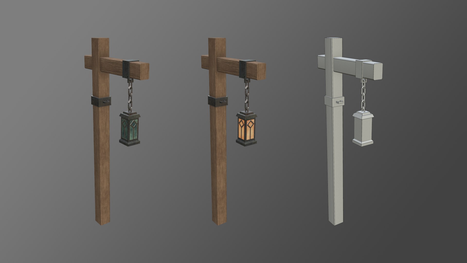 3d house props games model