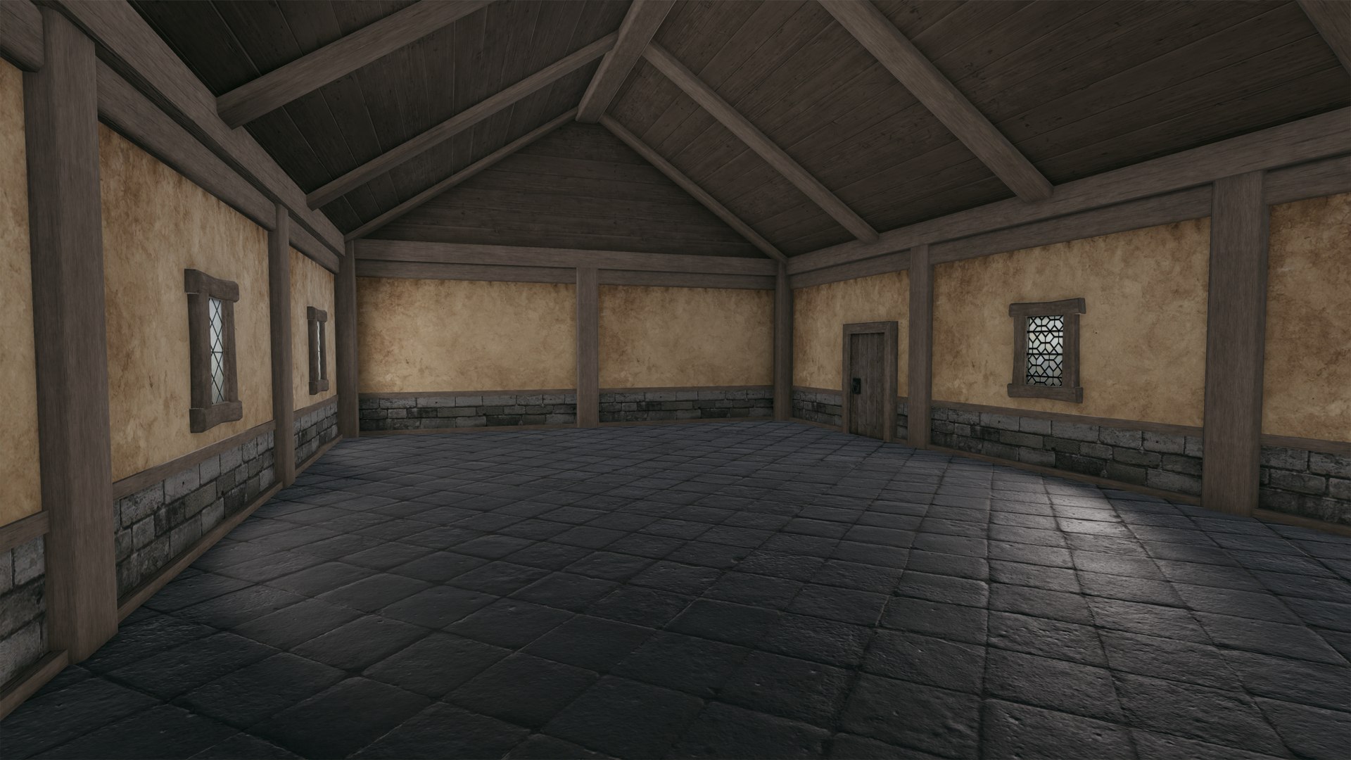 3d House Props Games Model