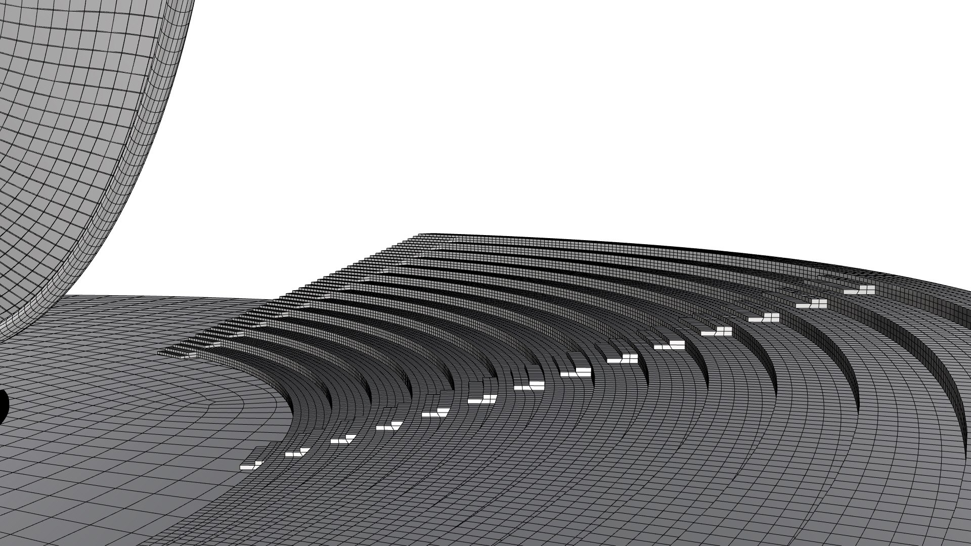 Outdoor Amphitheatre Stage 03 3D Model - TurboSquid 2356709