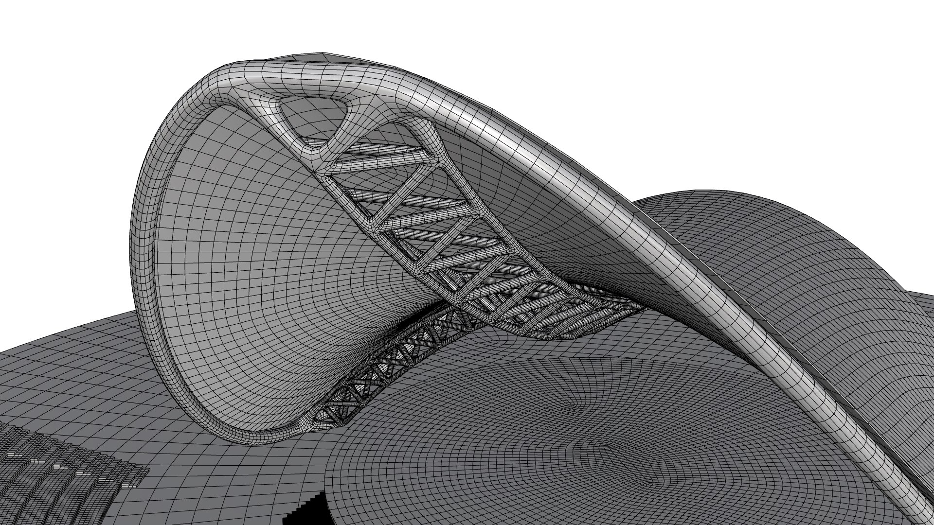Outdoor Amphitheatre Stage 03 3D Model - TurboSquid 2356709