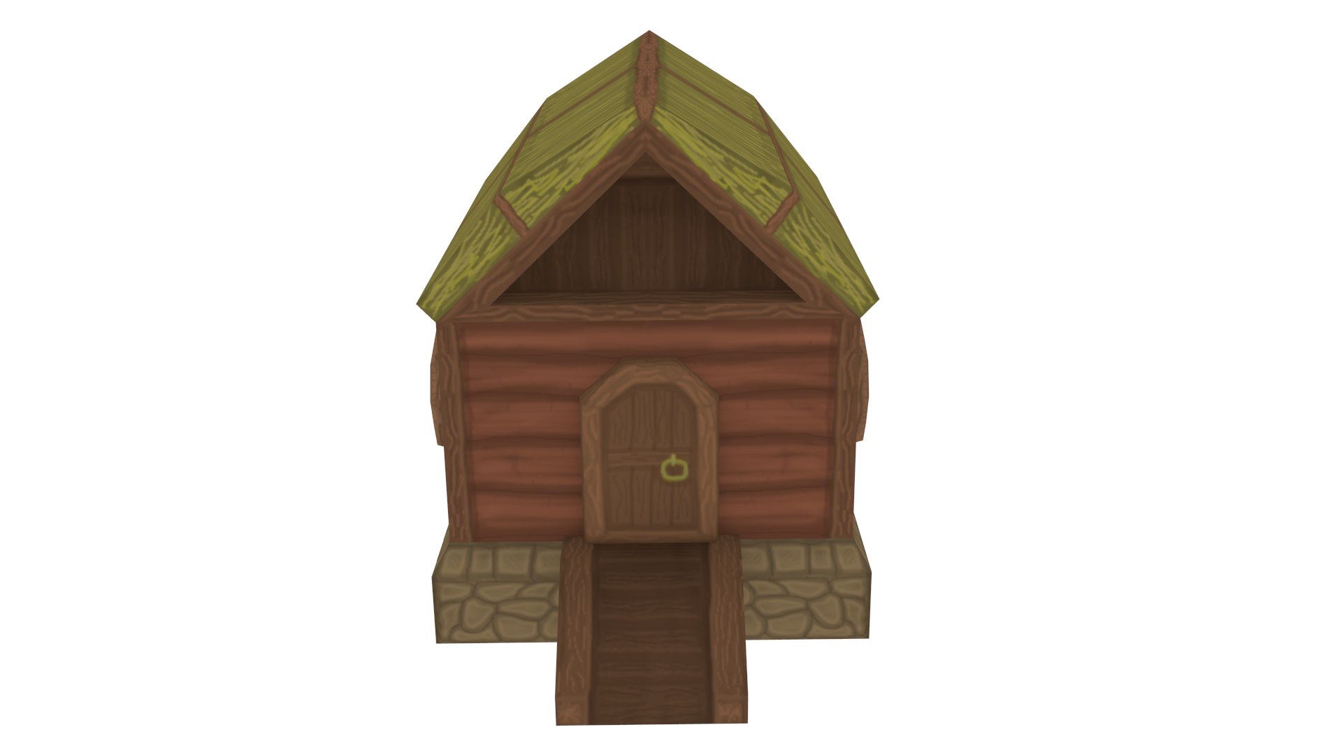 3d Hand Painted Model