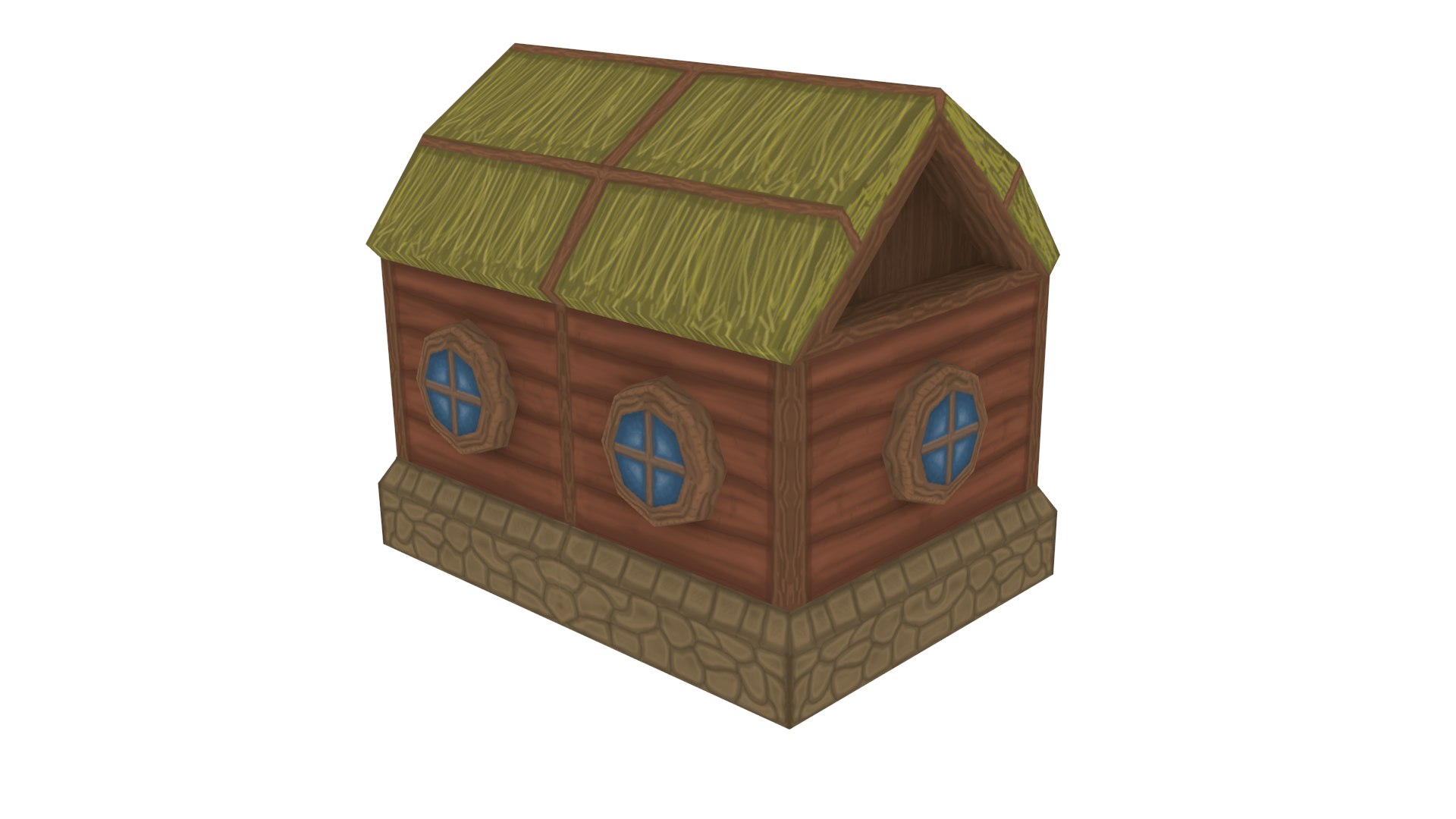 3d Hand Painted Model