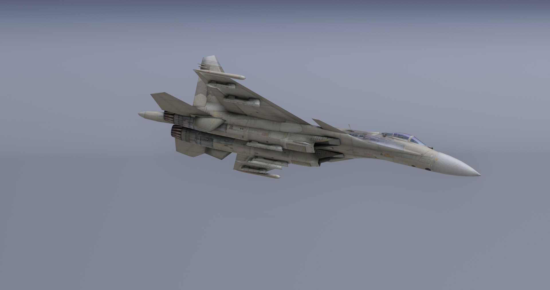 3D Su-37 Terminator v2 - TurboSquid 2140024