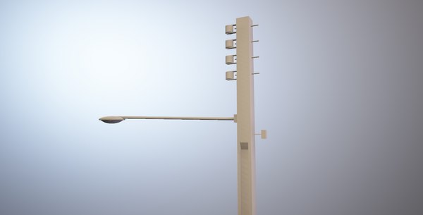 3D post luz light model - TurboSquid 1222083