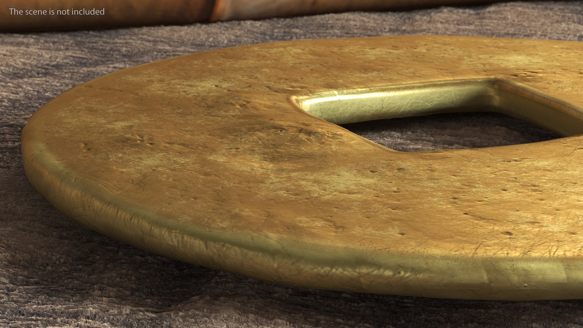 3D Chinese Gold Coin Tang Dynasty Kai Yuan Tong Bao - TurboSquid 1769438