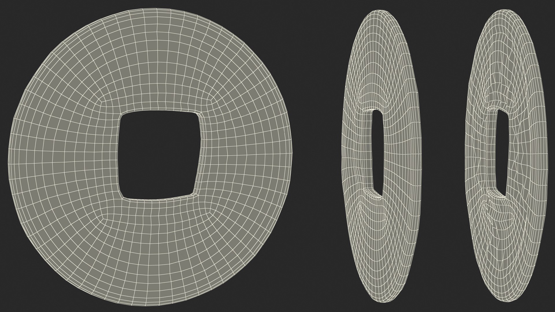 3D Chinese Gold Coin Tang Dynasty Kai Yuan Tong Bao - TurboSquid 1769438