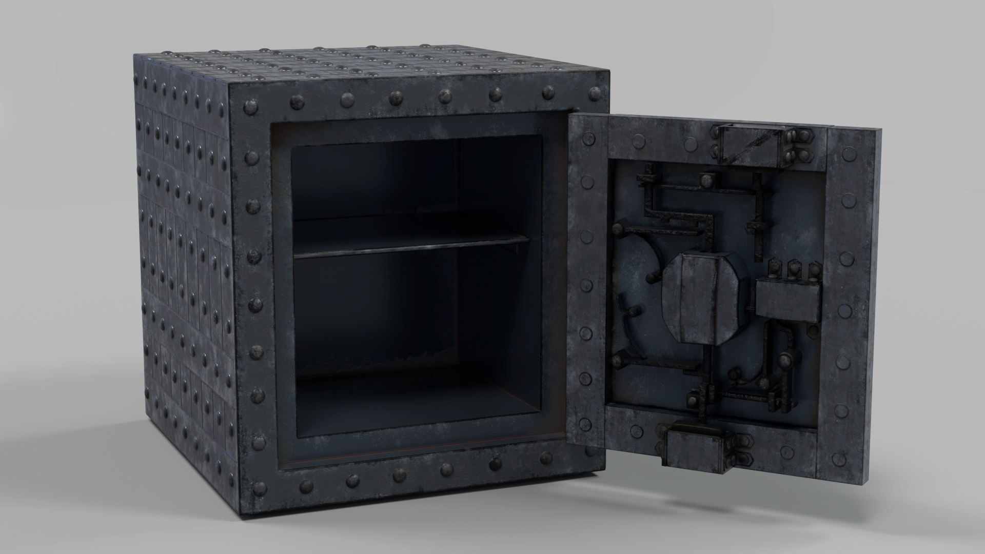 Free 3D Old safe box - TurboSquid 2163273