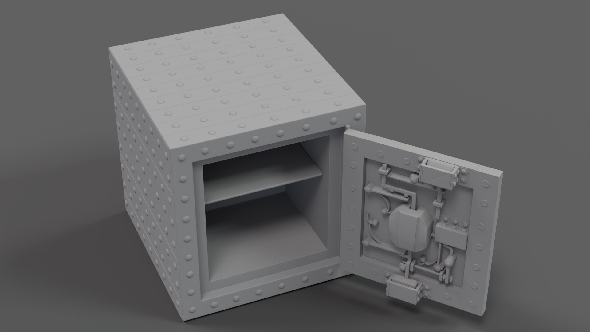 Free 3D Old safe box - TurboSquid 2163273