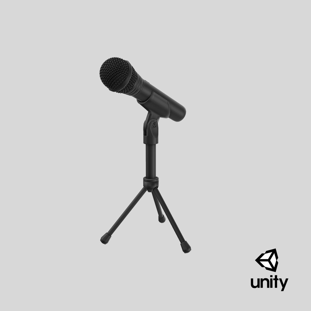 Desktop Microphone 3D Model - TurboSquid 2101363