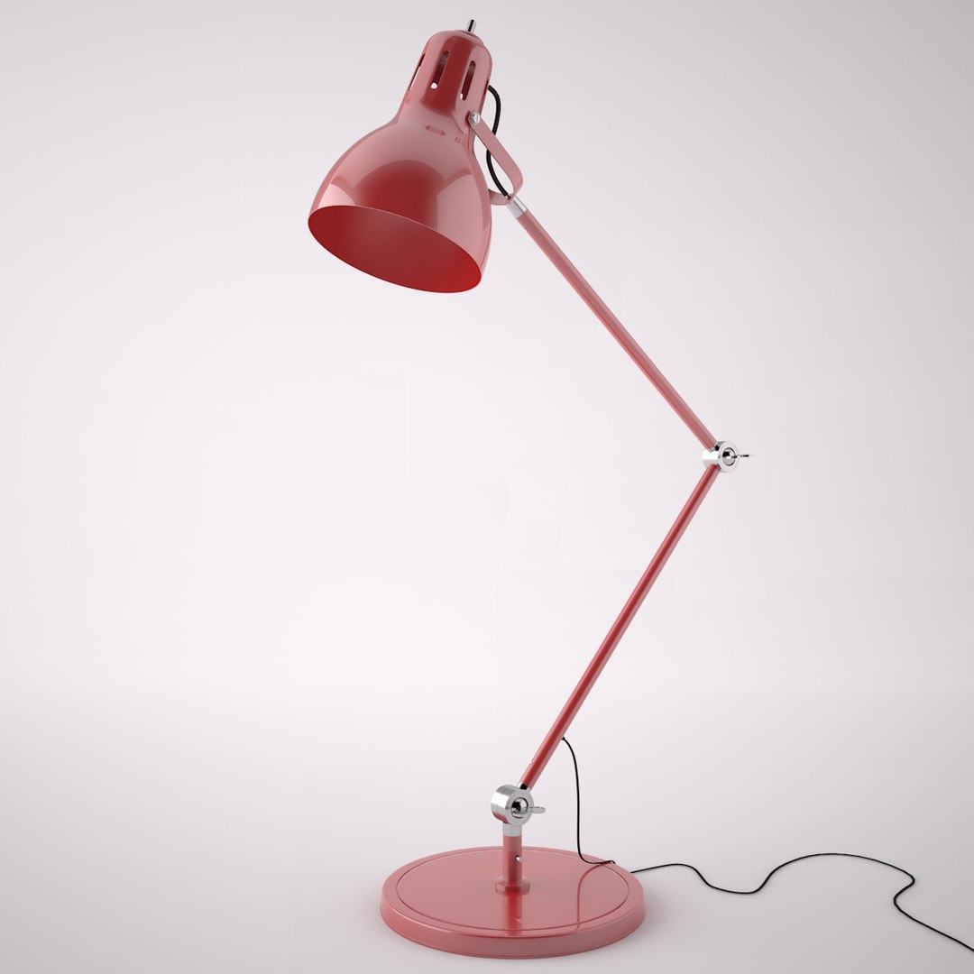 3d Model Simple Table Lamp