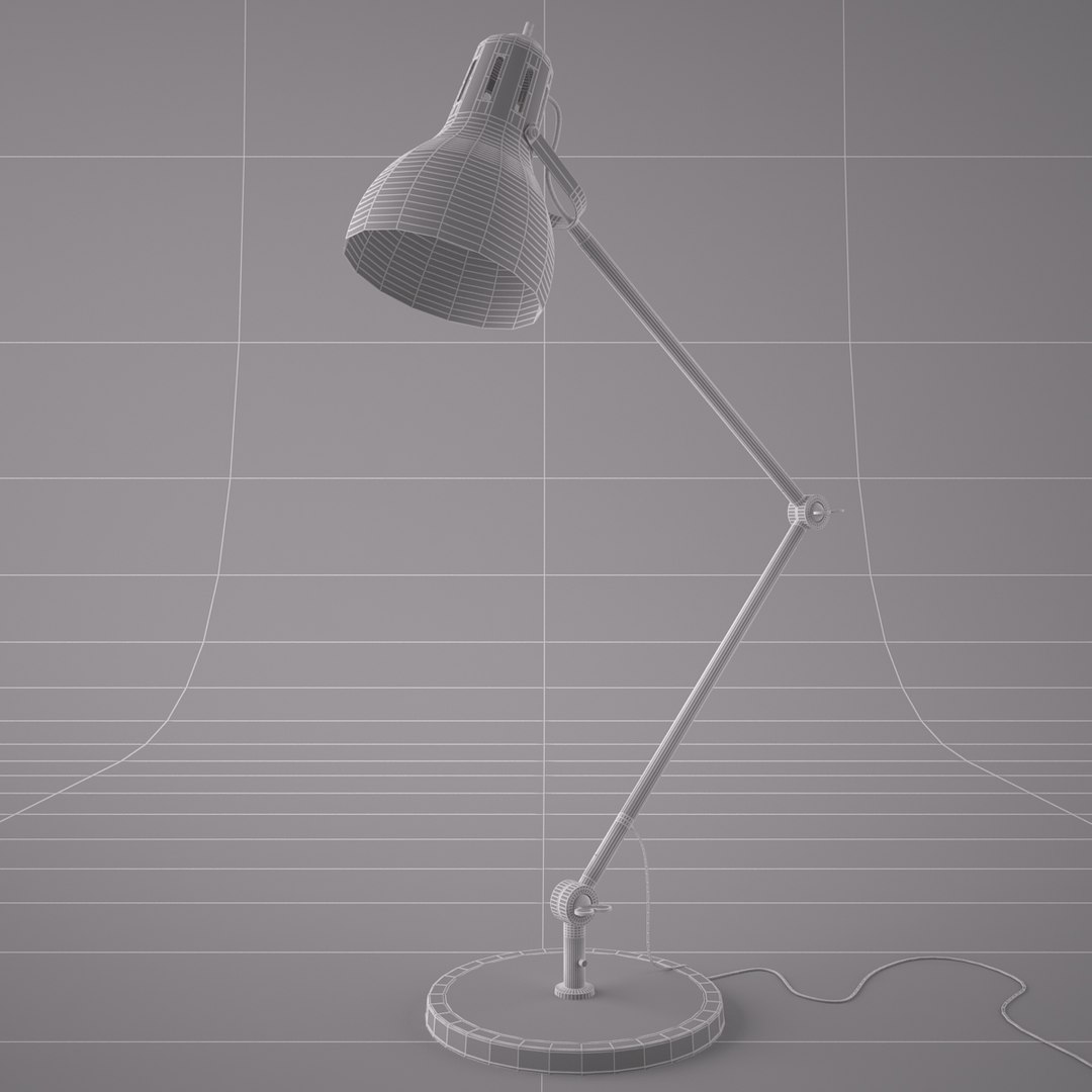3d Model Simple Table Lamp