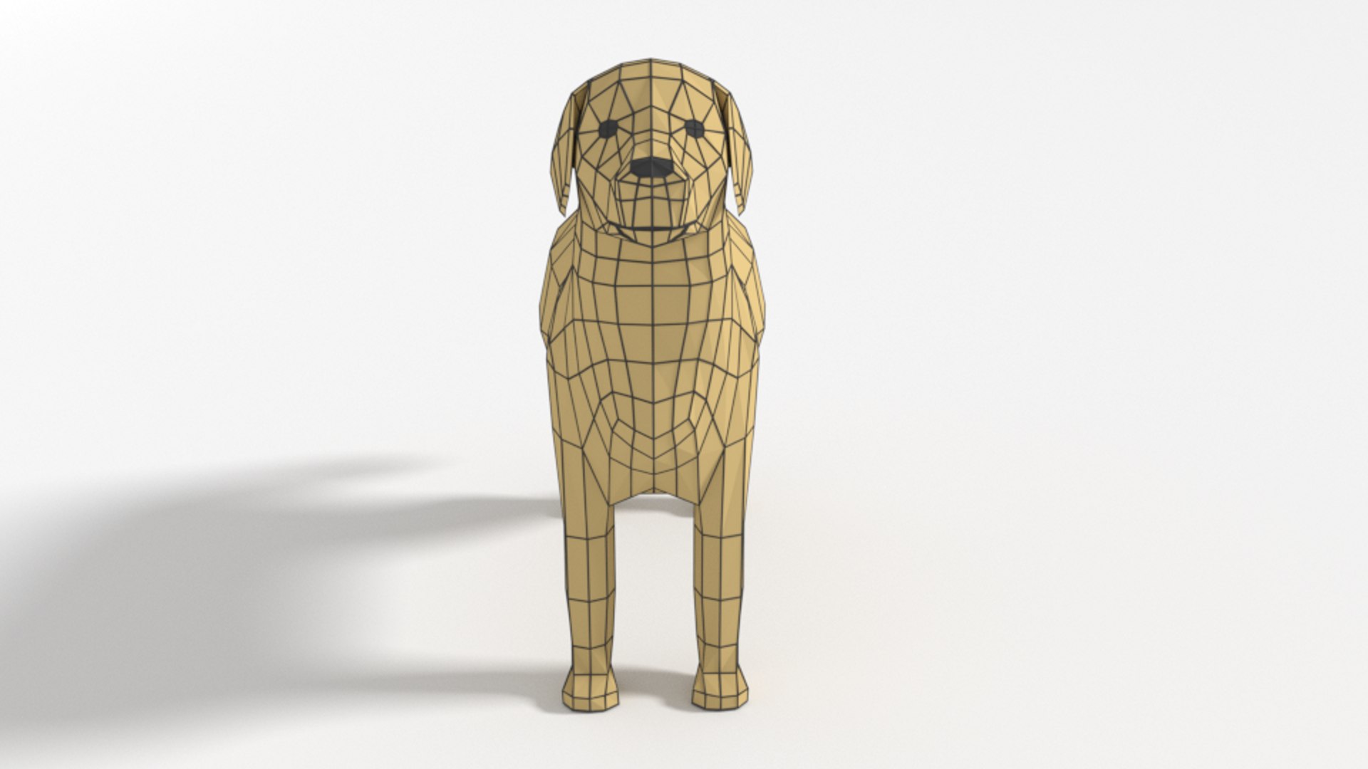 3D Labrador Dog Model - TurboSquid 1441239