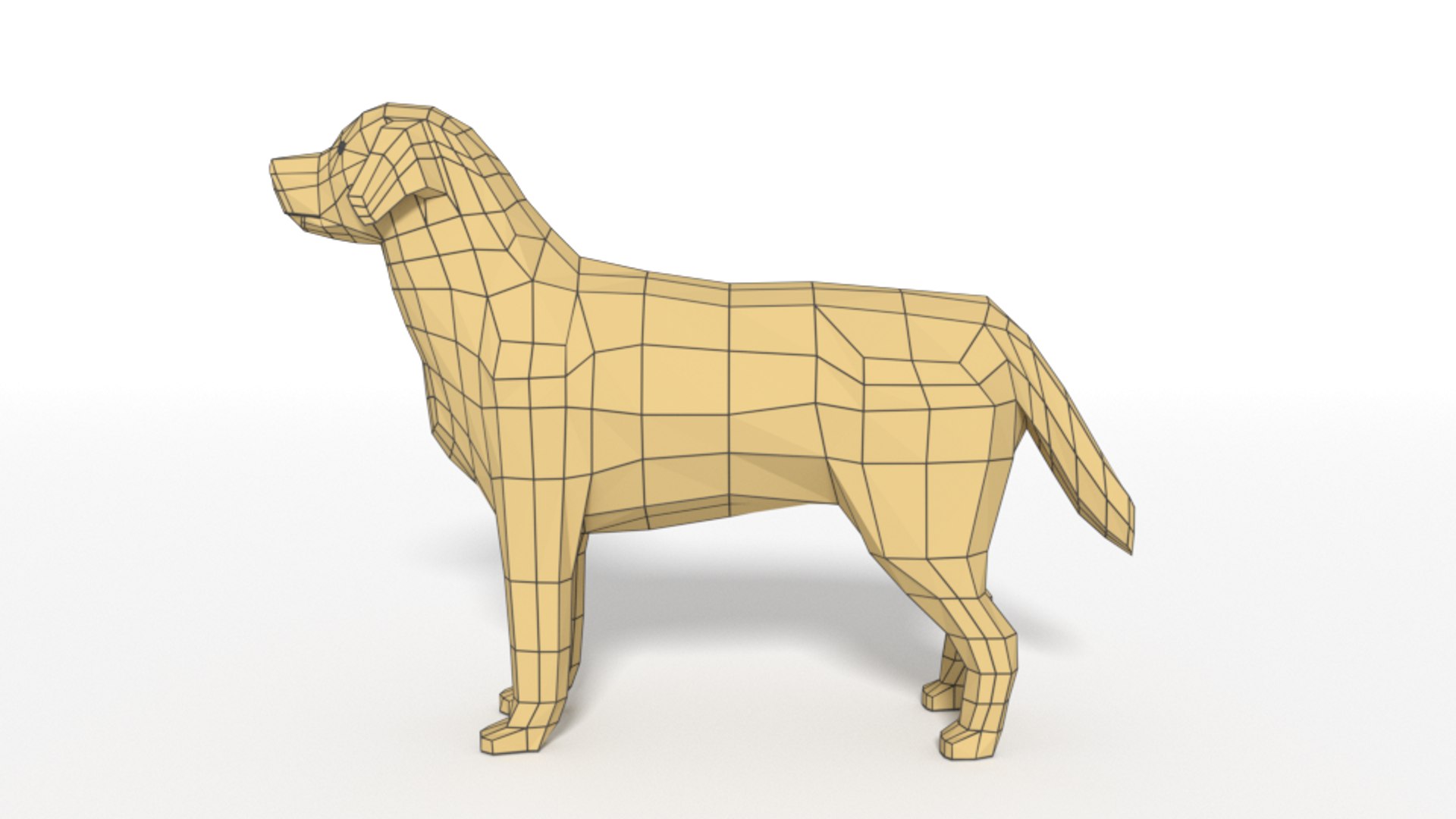 3D Labrador Dog Model - TurboSquid 1441239