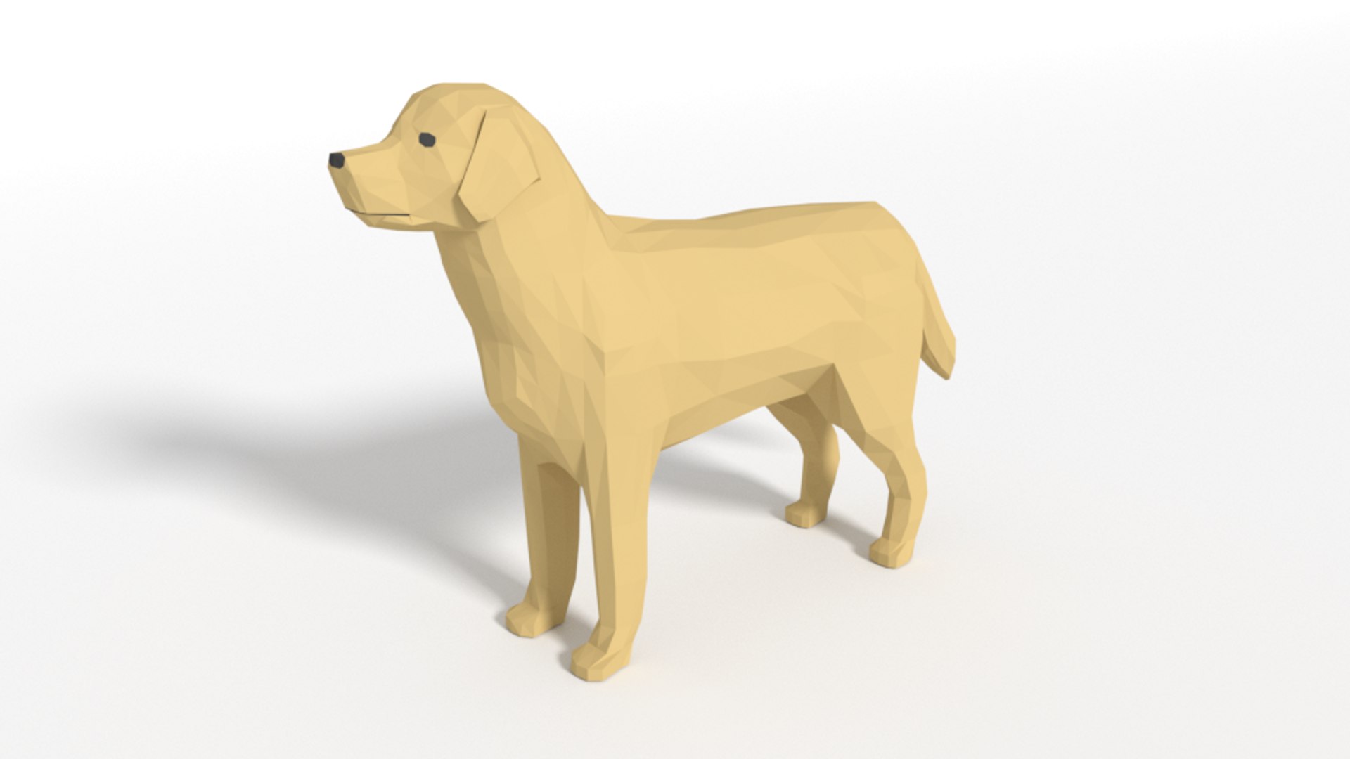 3D Labrador Dog Model - TurboSquid 1441239