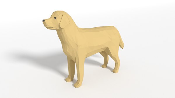 3D labrador dog model - TurboSquid 1441239