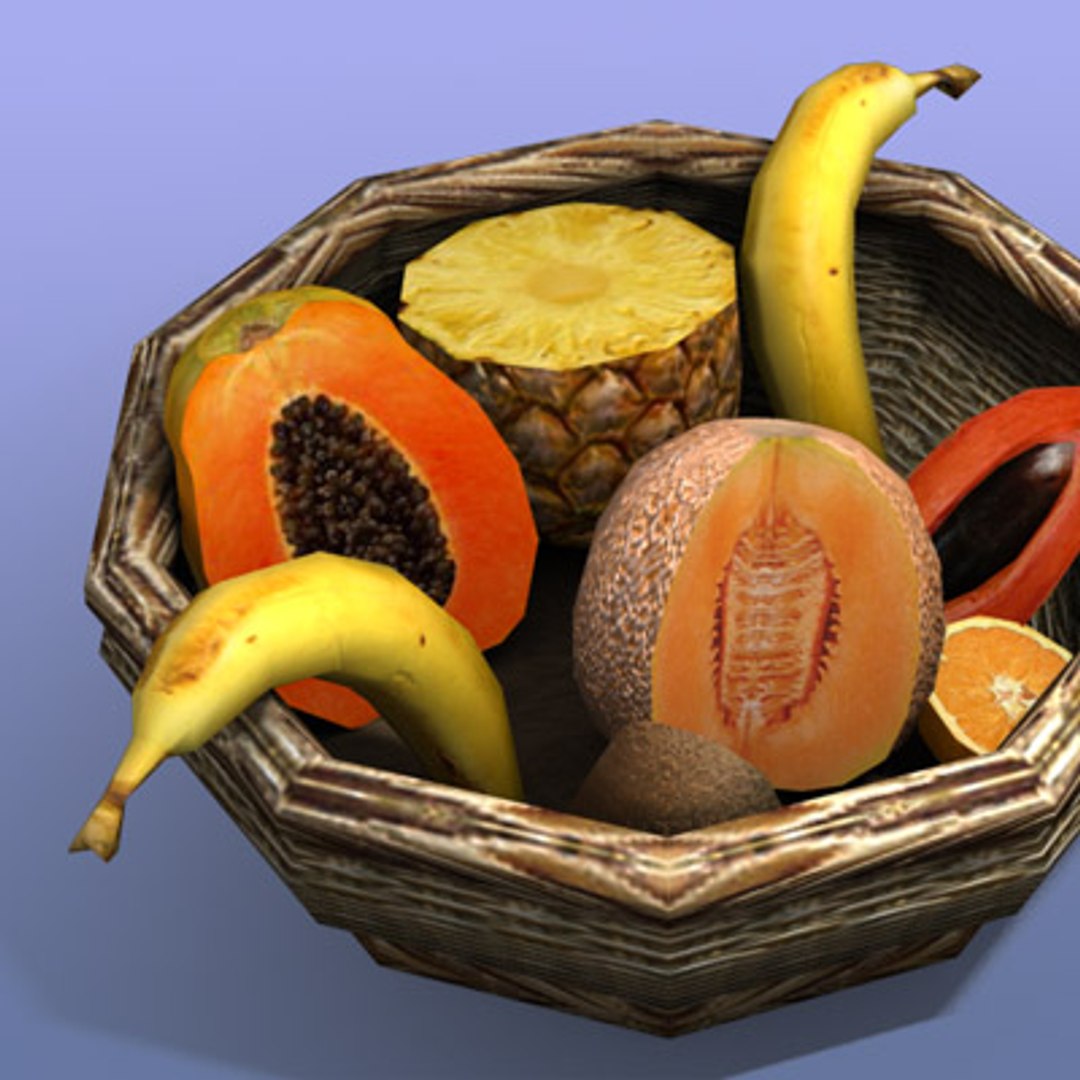 3d Fruit Basket