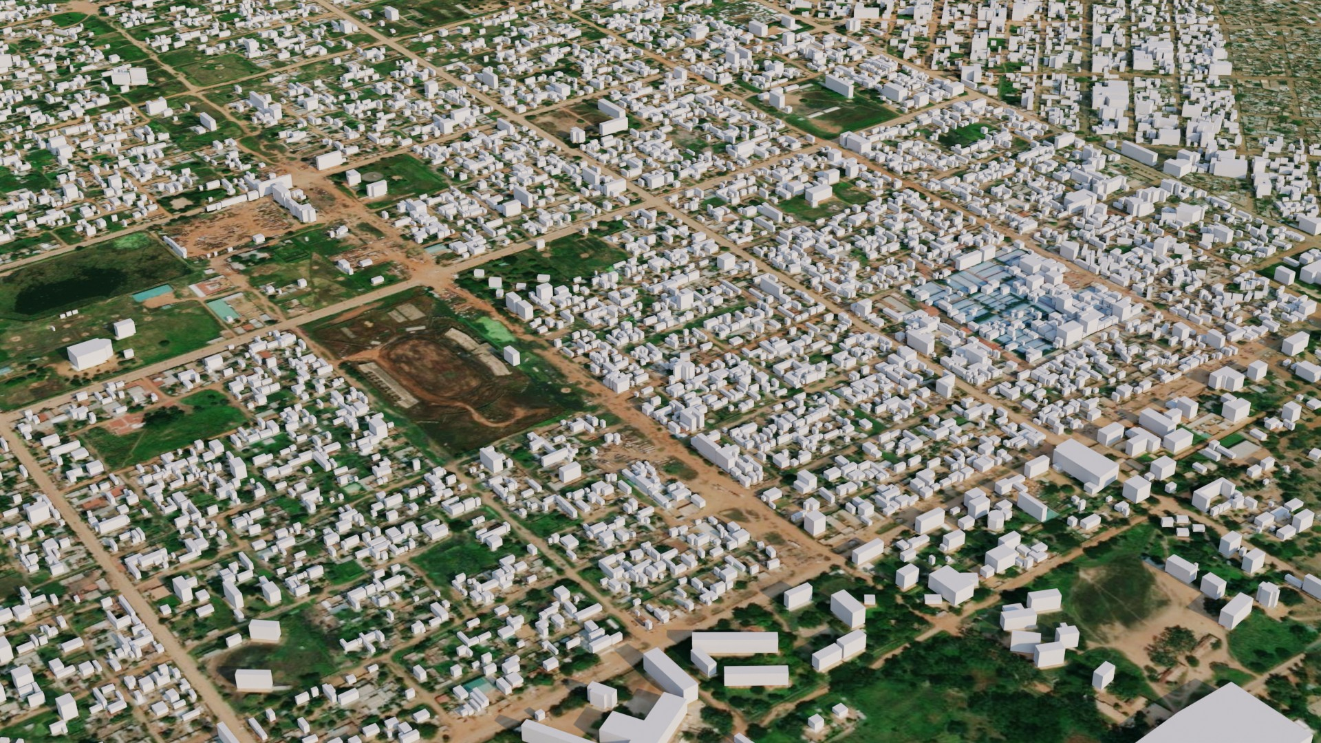 Moundou - Chad 3D model - TurboSquid 1742629