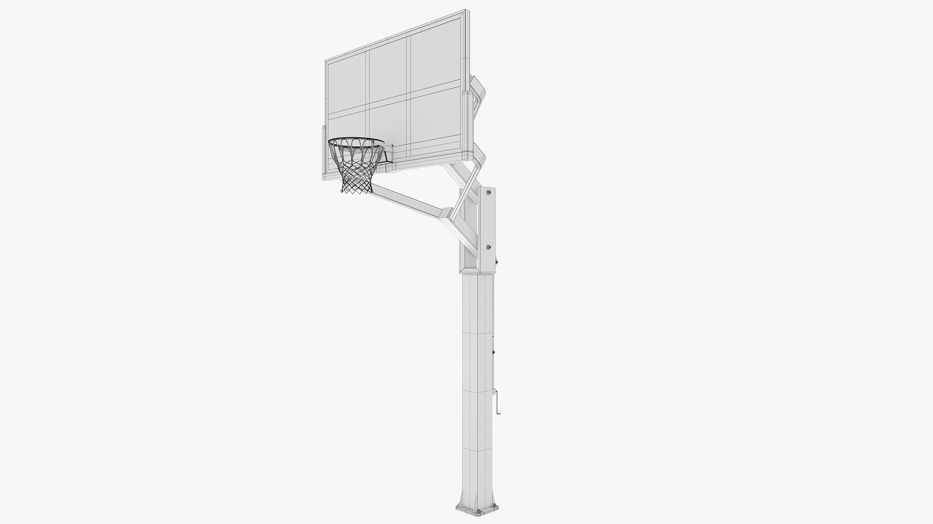 Basketball Backboard Model - TurboSquid 1611293
