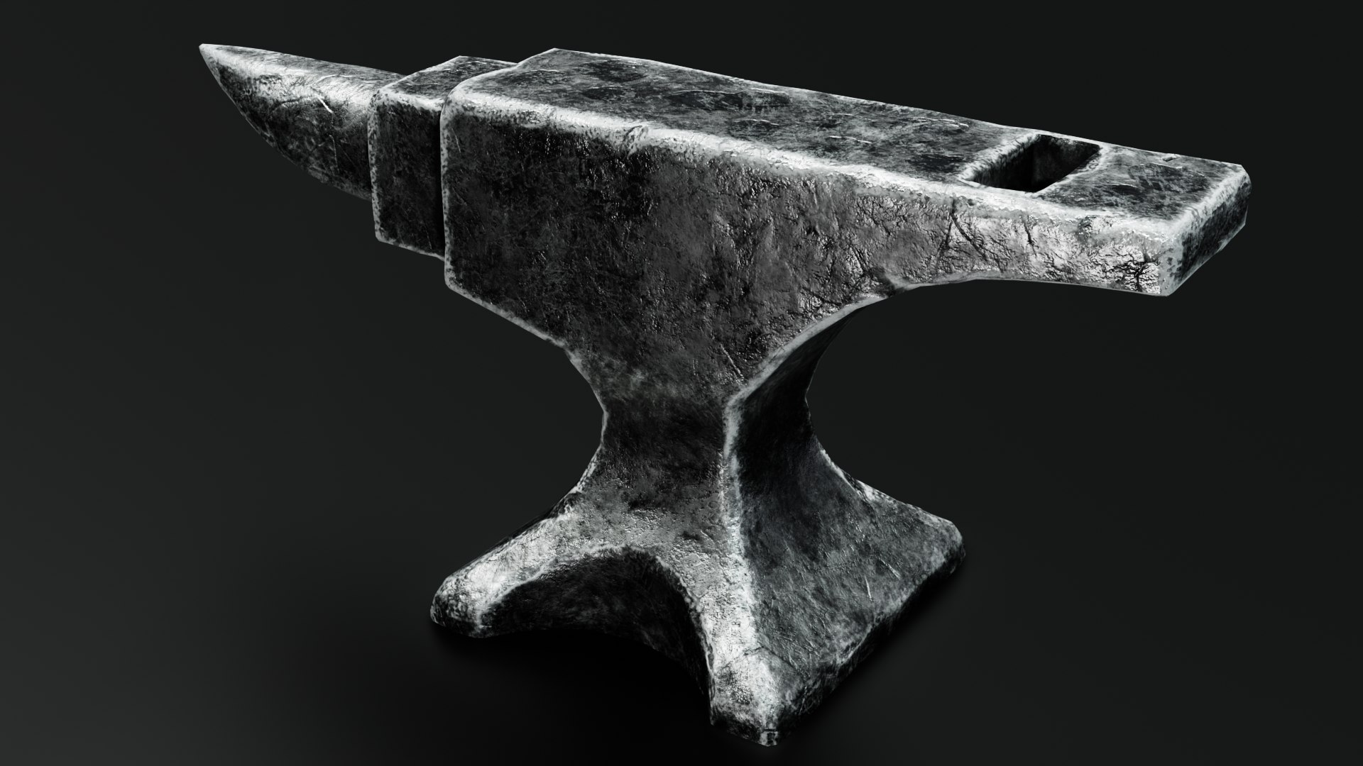 3D ANVIL PBR Low Poly Game ready model - TurboSquid 1870416