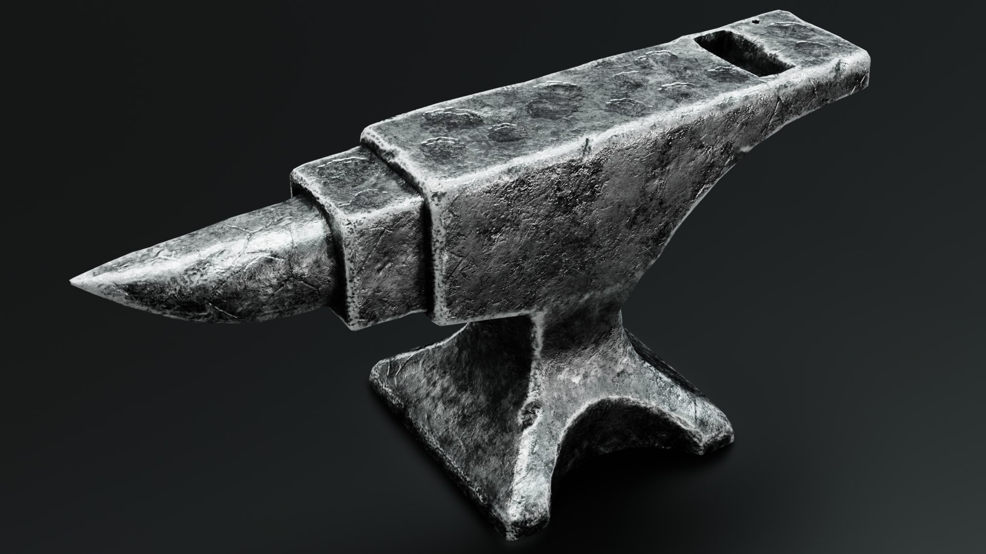 3D ANVIL PBR Low Poly Game ready model - TurboSquid 1870416