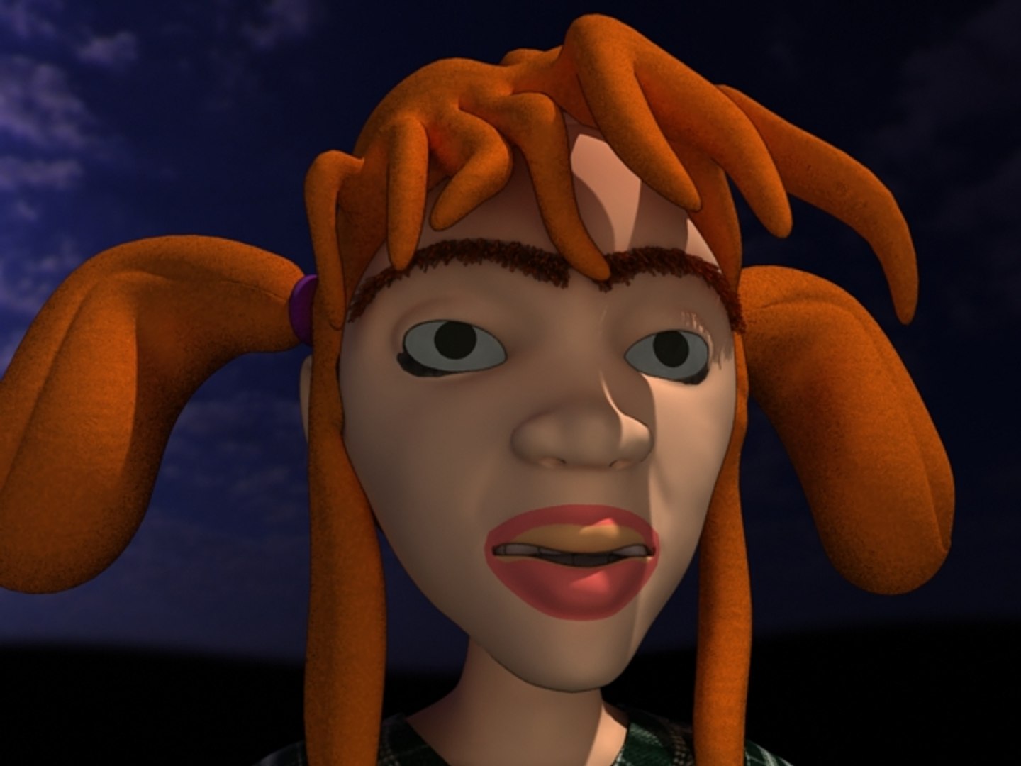 Peppermint Cartoon 3d Model