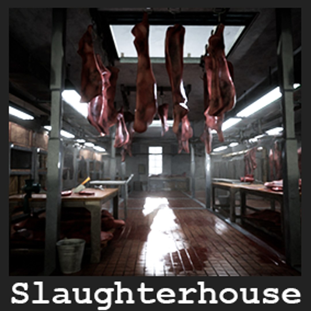3D Slaughterhouse 38 Assets Model - TurboSquid 2198678
