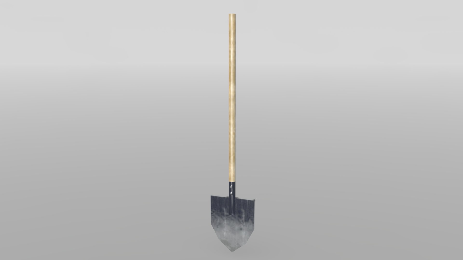 Spade Lowpoly 3D Model - TurboSquid 1877026