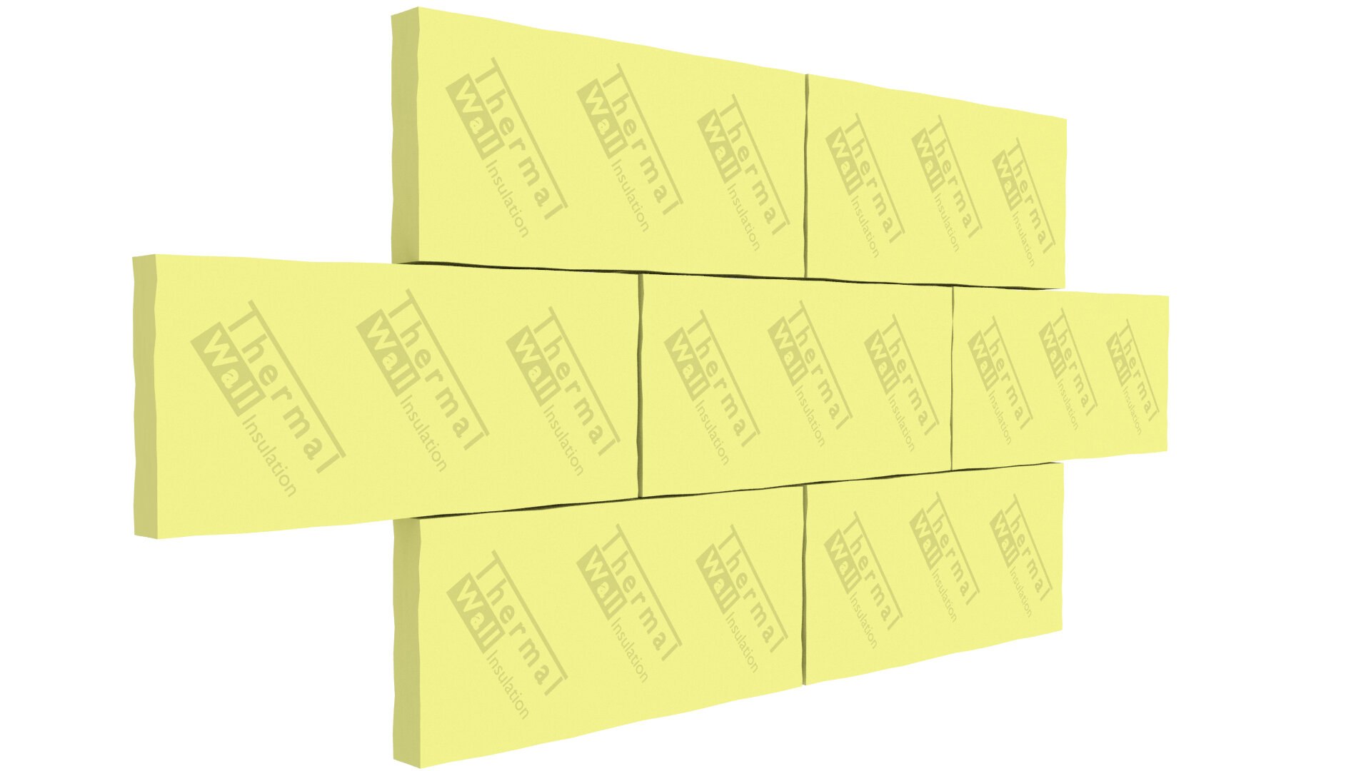 Mineral Wool Thermal Insulation Model - TurboSquid 1715459