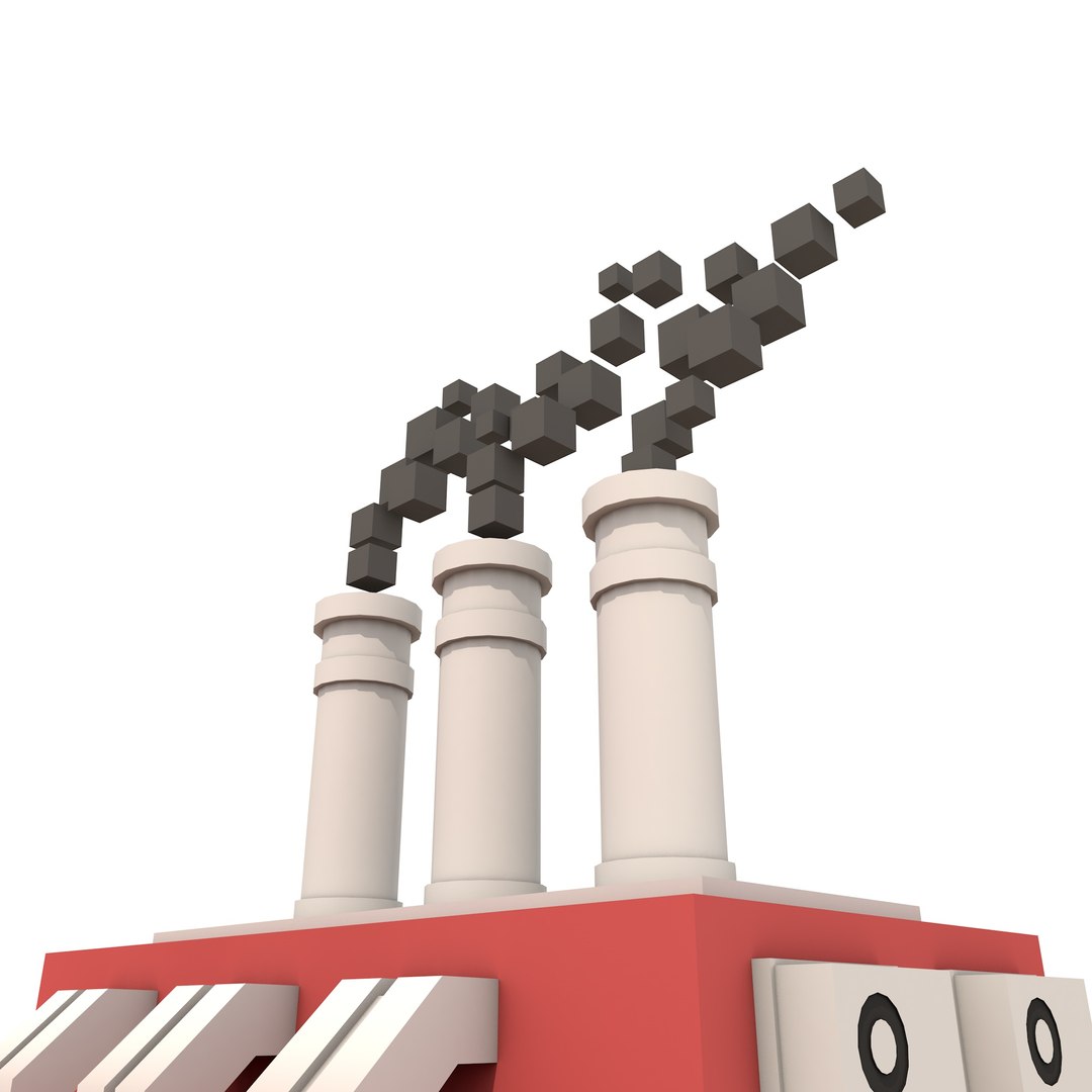 3D Simple Factory - TurboSquid 1361010