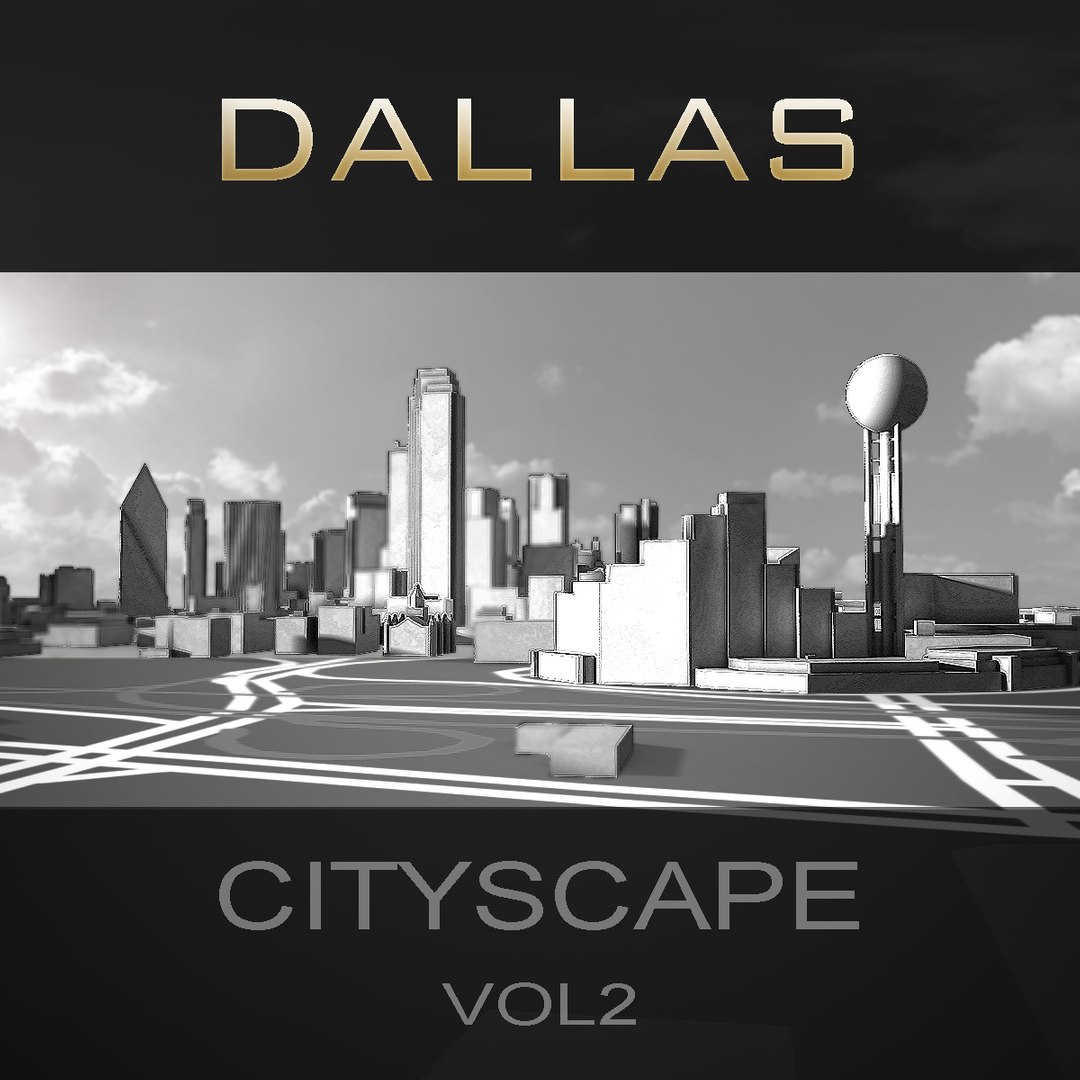 dallas city buildings 3ds