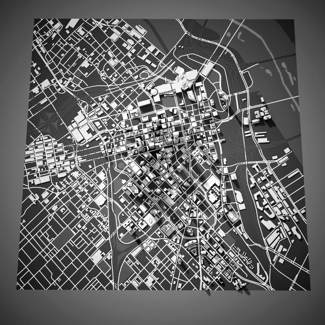 dallas city buildings 3ds