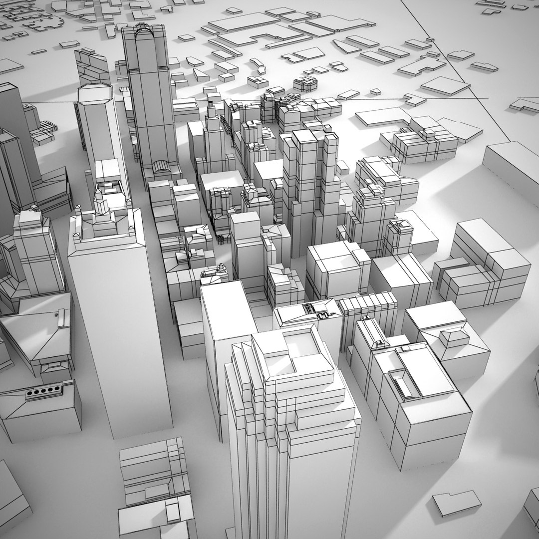 dallas city buildings 3ds