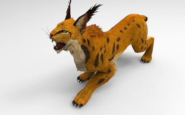 Lynx 14 Animations Modelo 3D - TurboSquid 1894633