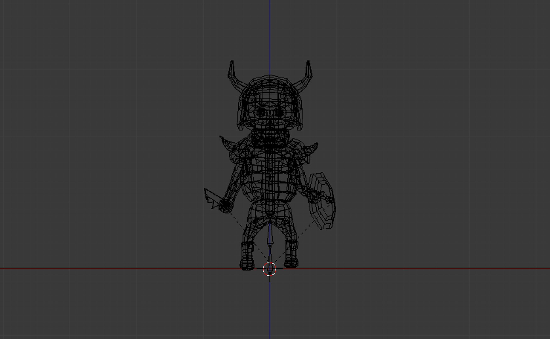 3d Model Of Skeleton Warrior