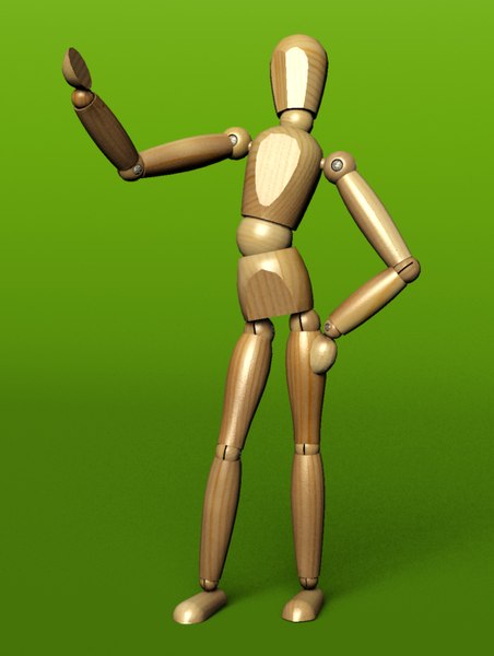 dummy boy 3d model