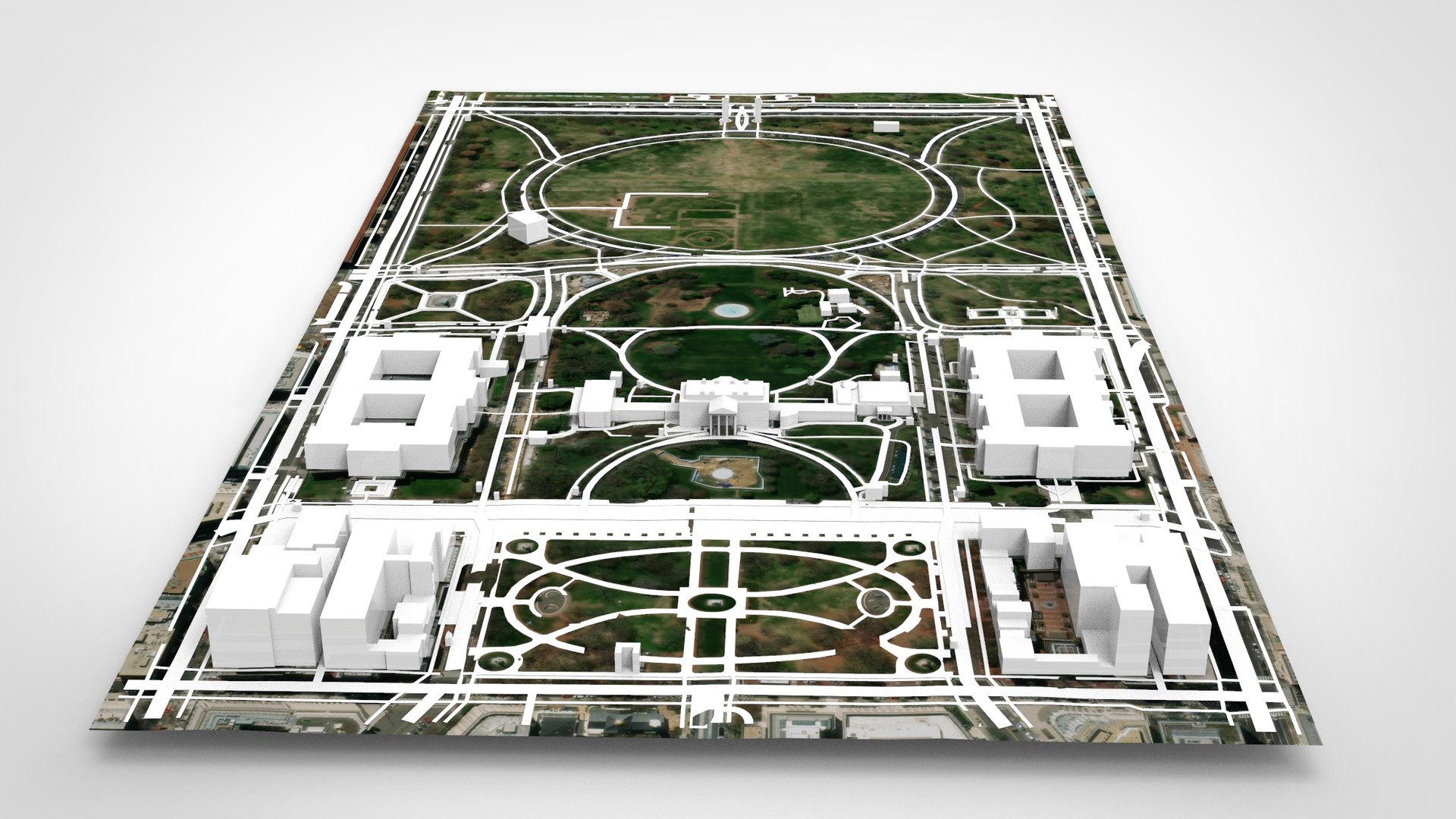 The White House USA 3D - TurboSquid 2150282