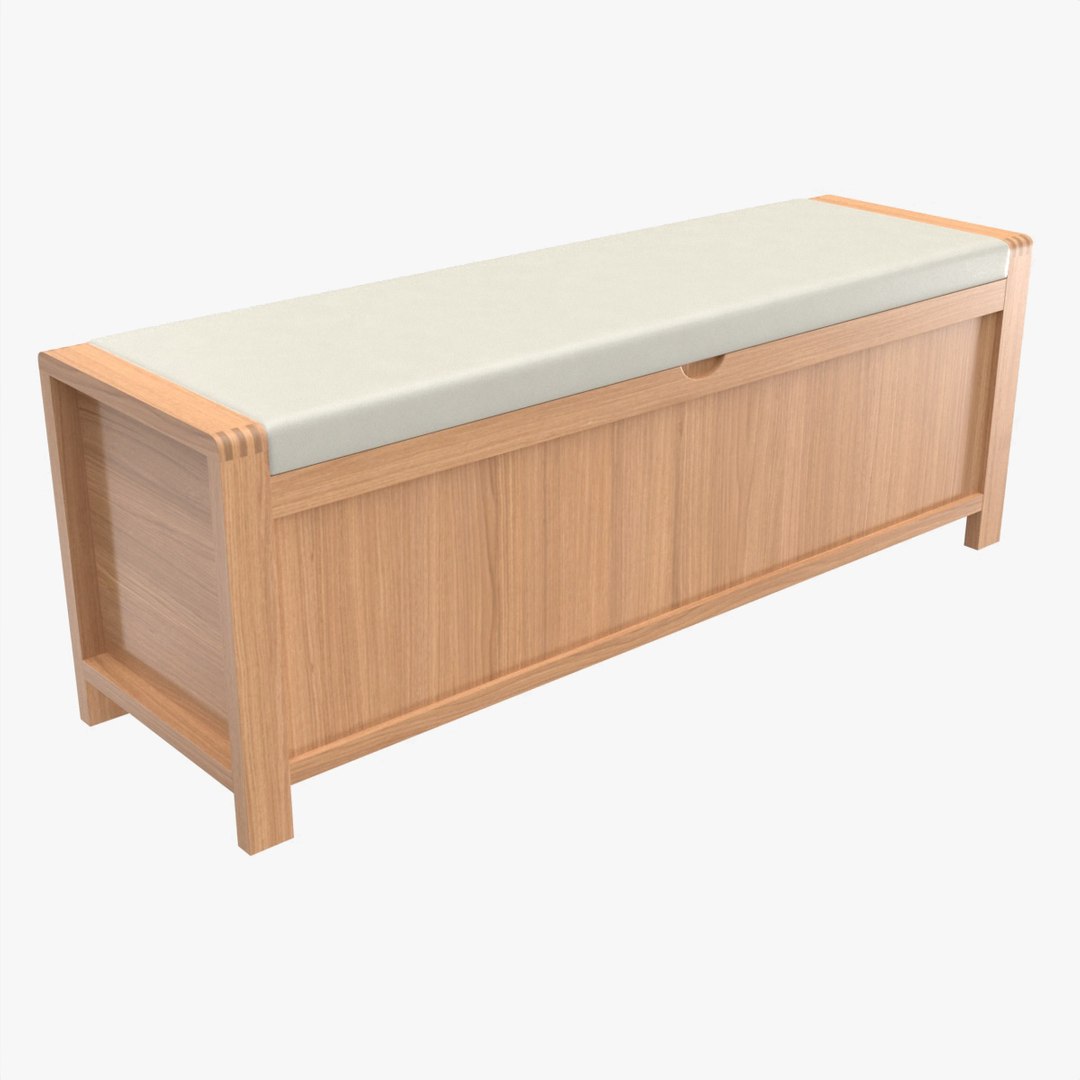 Storage Bench Ercol Bosco Model - TurboSquid 1988642