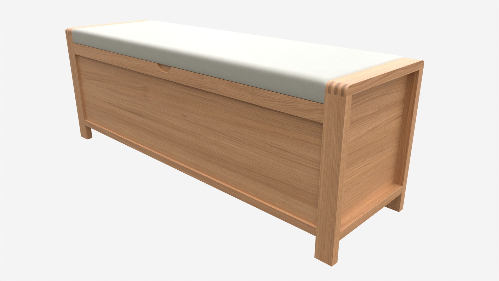Storage Bench Ercol Bosco Model - TurboSquid 1988642