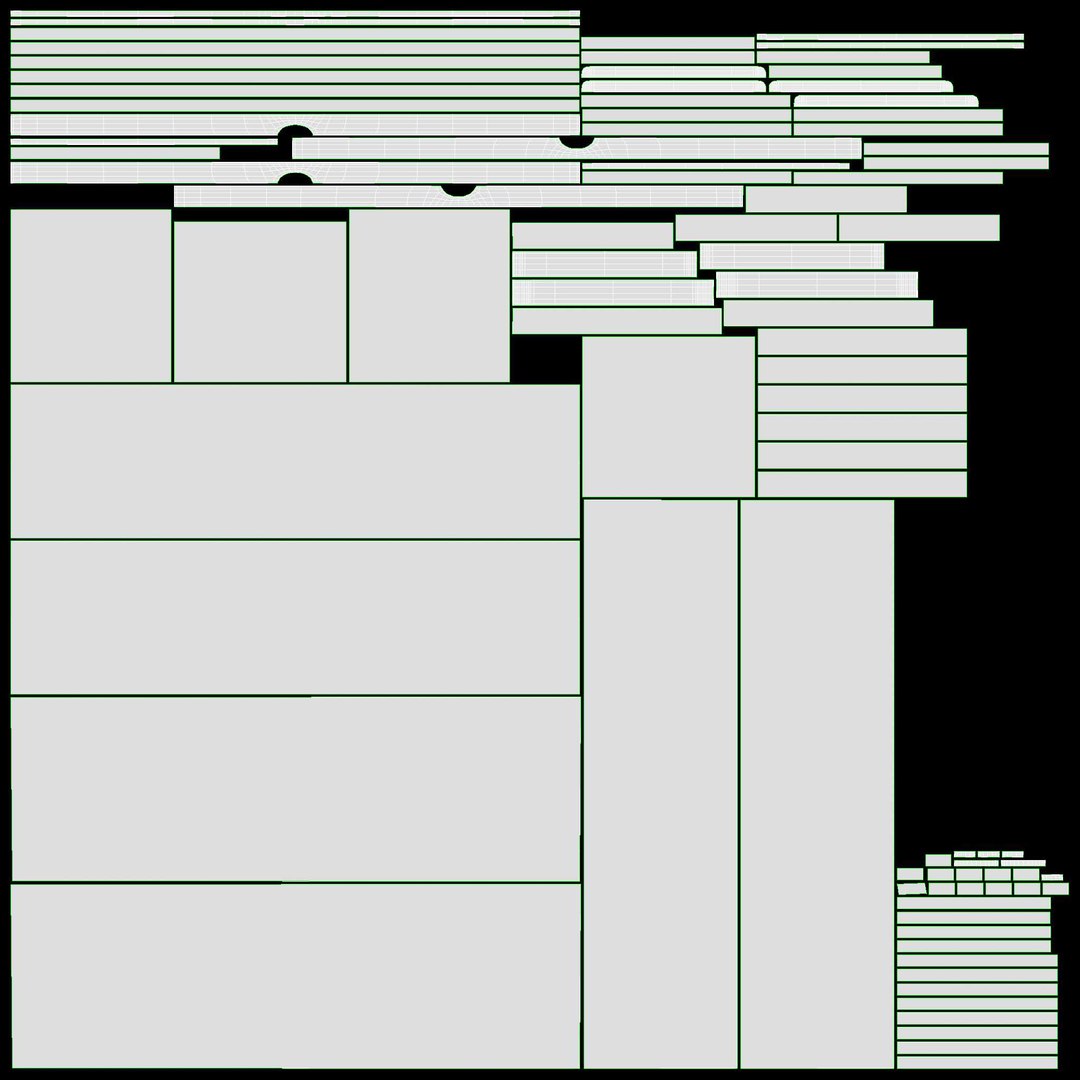 Storage Bench Ercol Bosco Model - TurboSquid 1988642