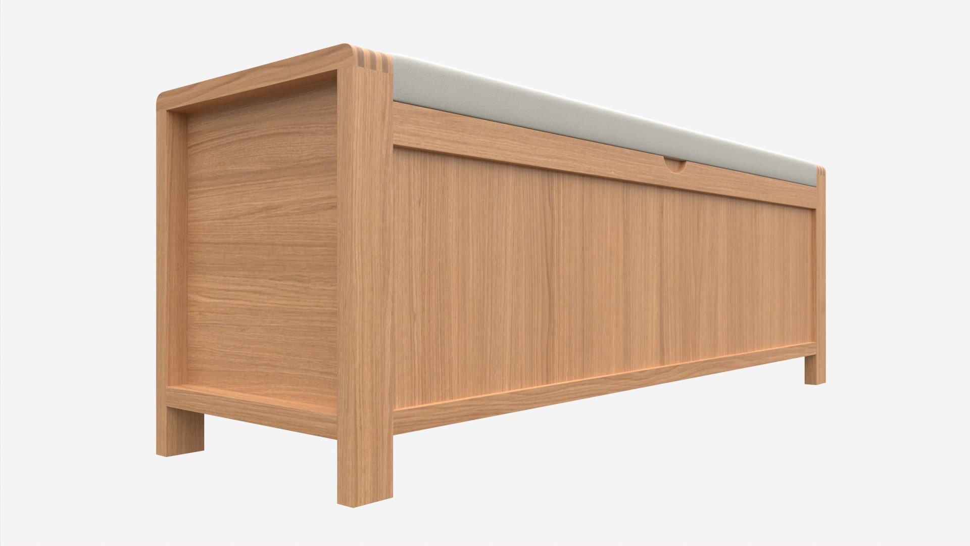 Storage Bench Ercol Bosco model - TurboSquid 1988642