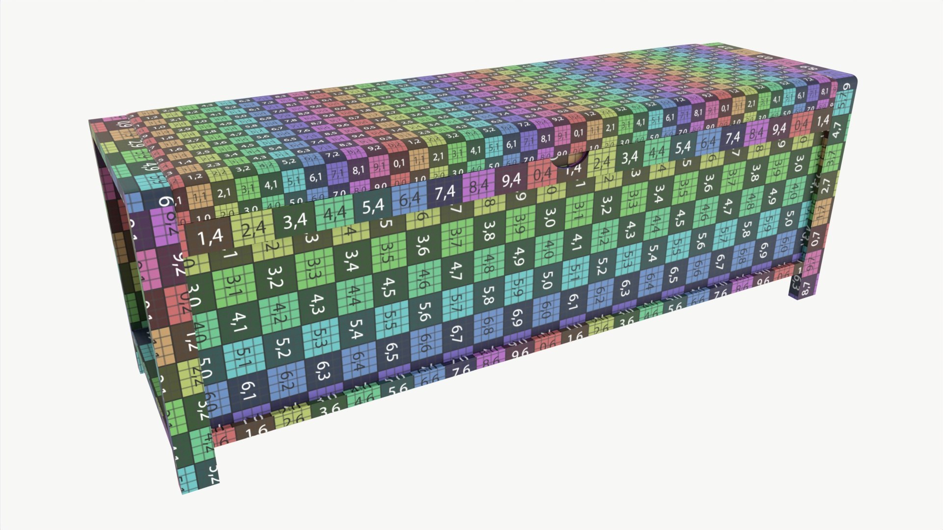 Storage Bench Ercol Bosco Model - TurboSquid 1988642