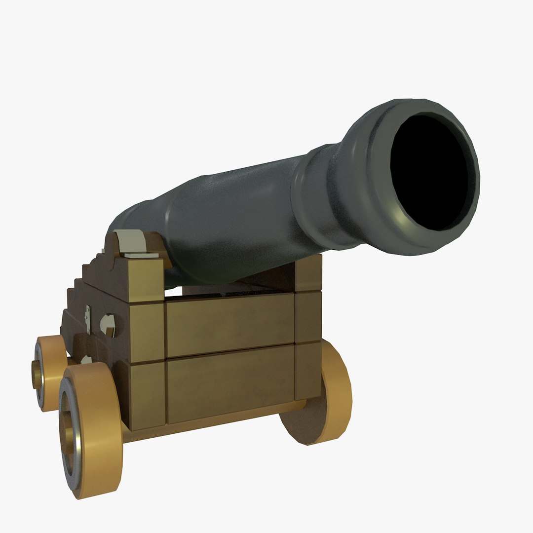 Cannon 3D Model - TurboSquid 1243282