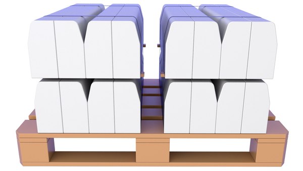 modelo 3d Palet con Bordillos 10 - TurboSquid 2003182