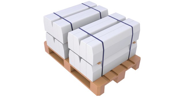 modelo 3d Palet con Bordillos 10 - TurboSquid 2003182