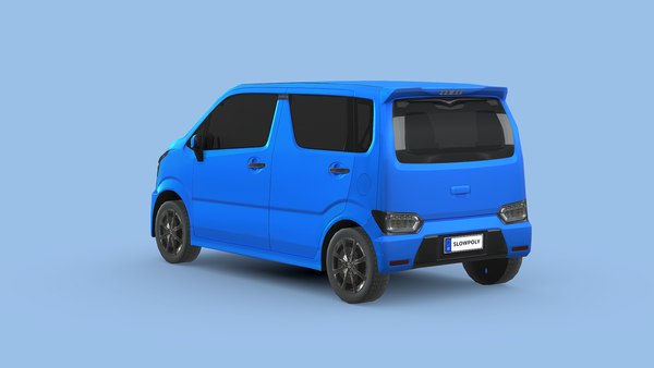 modelo 3d Suzuki Wagon R Stingray Híbrido 2021 - TurboSquid 2248473