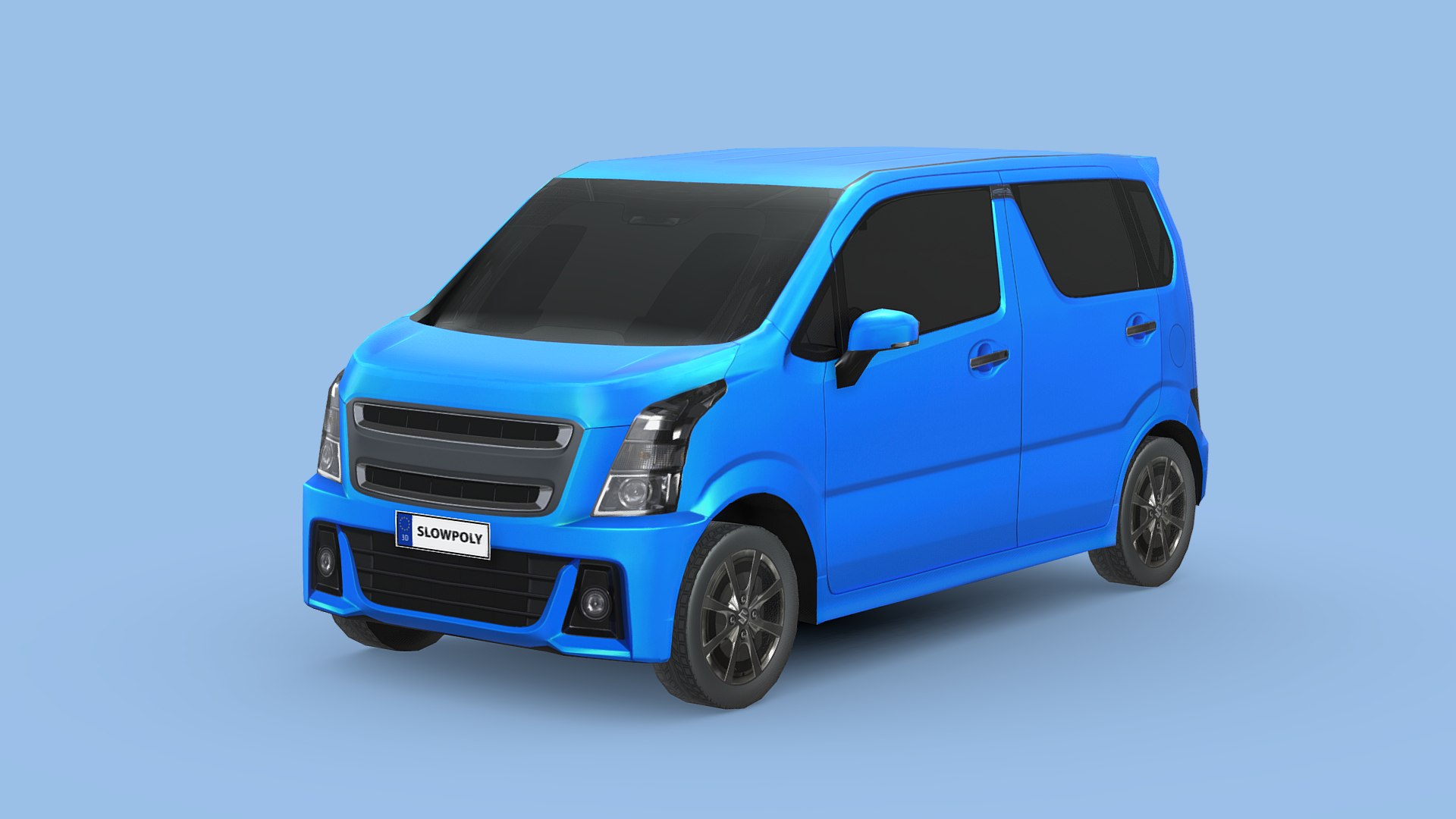 Suzuki Wagon R Stingray Hybrid 2021 3D Model - TurboSquid 2248473