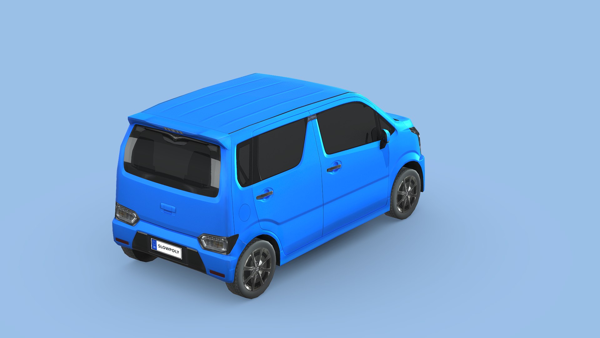 Suzuki Wagon R Stingray Hybrid 2021 3D Model - TurboSquid 2248473