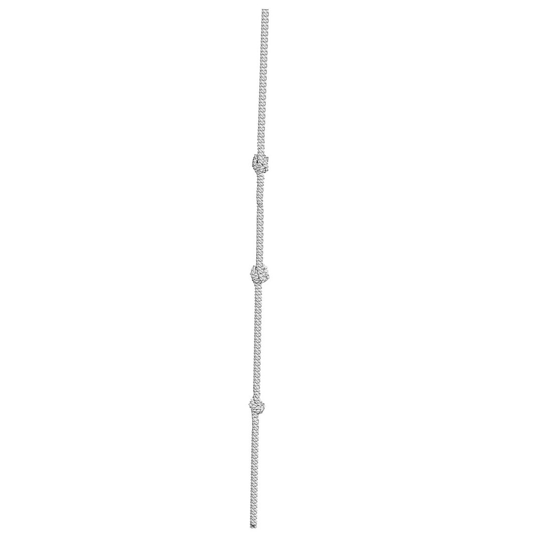 3d rope rig model