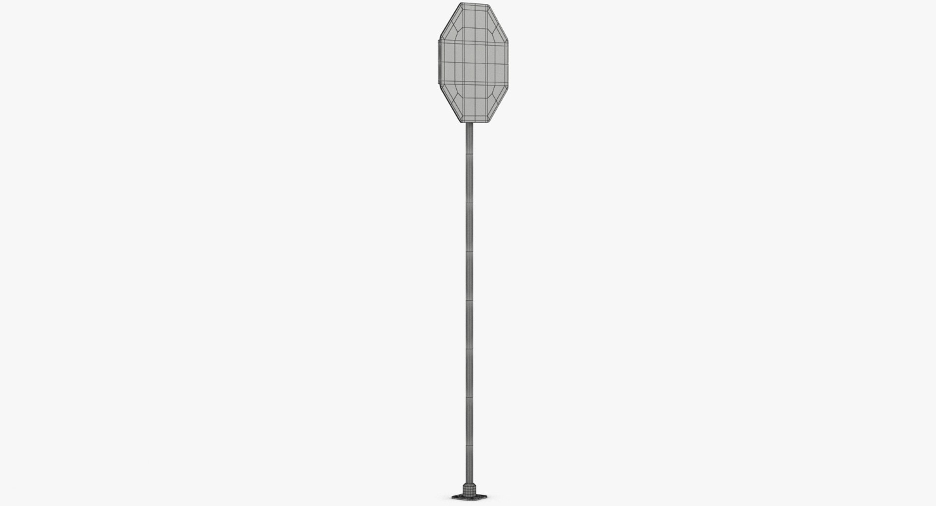 Stop traffic sign 3D model - TurboSquid 1389263